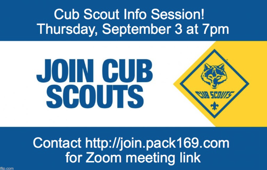 Welcome to Cub Scout Pack 169, Austin Texas
